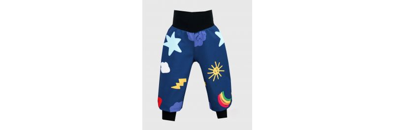 Waterproof Softshell Pants Smiley Hearts